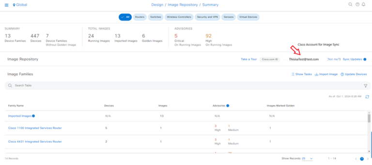 Cisco Dnac In Action Simple Tasks To Update An Image Sms